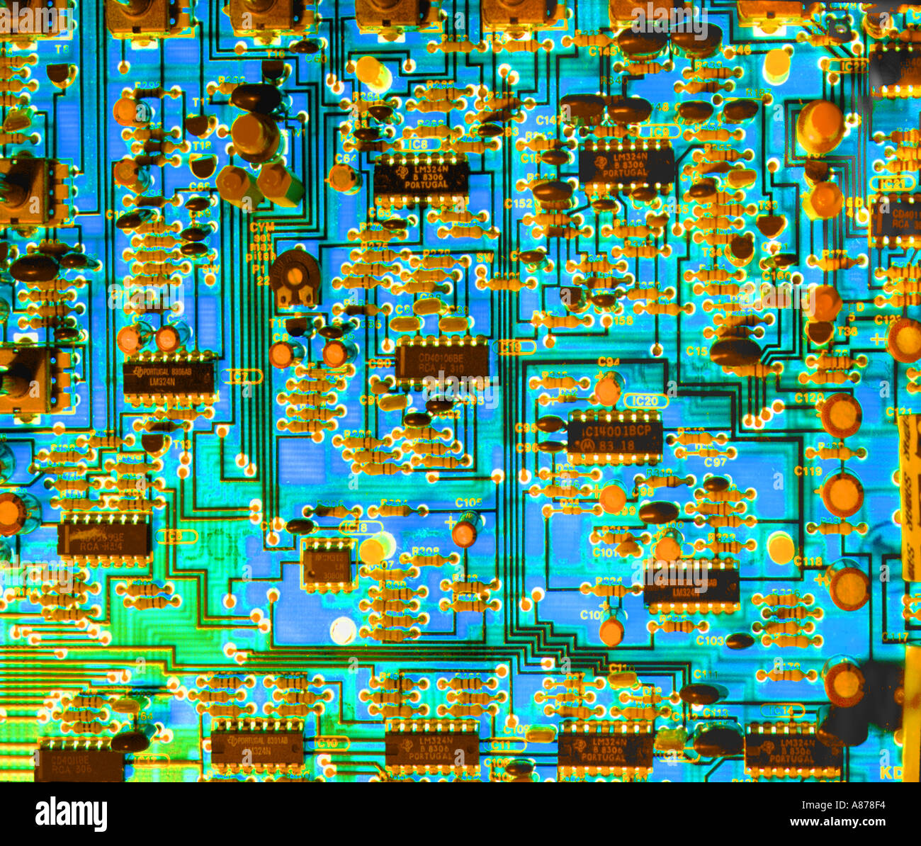 Integrated Circuit Board Stock Photo - Alamy