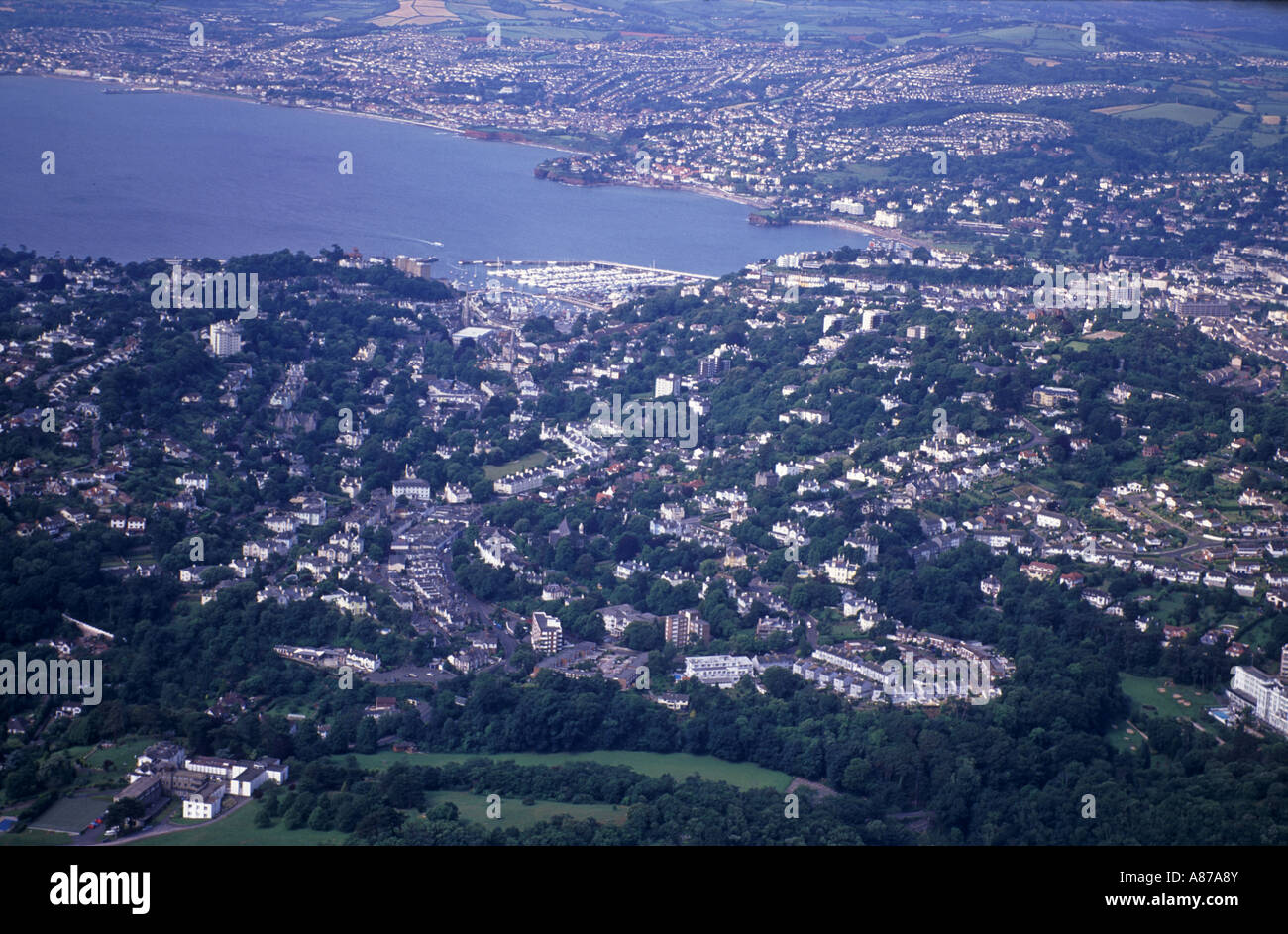 Torquay, Torbay, Devon The garden of England Stock Photo - Alamy