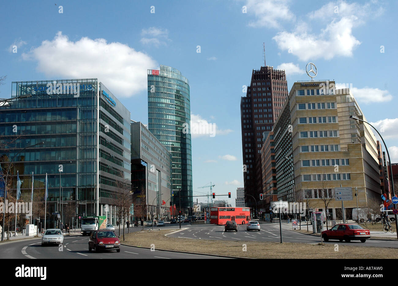 New Arcitecture at Potsdamer Platz Building Berlin Stock Photo - Alamy