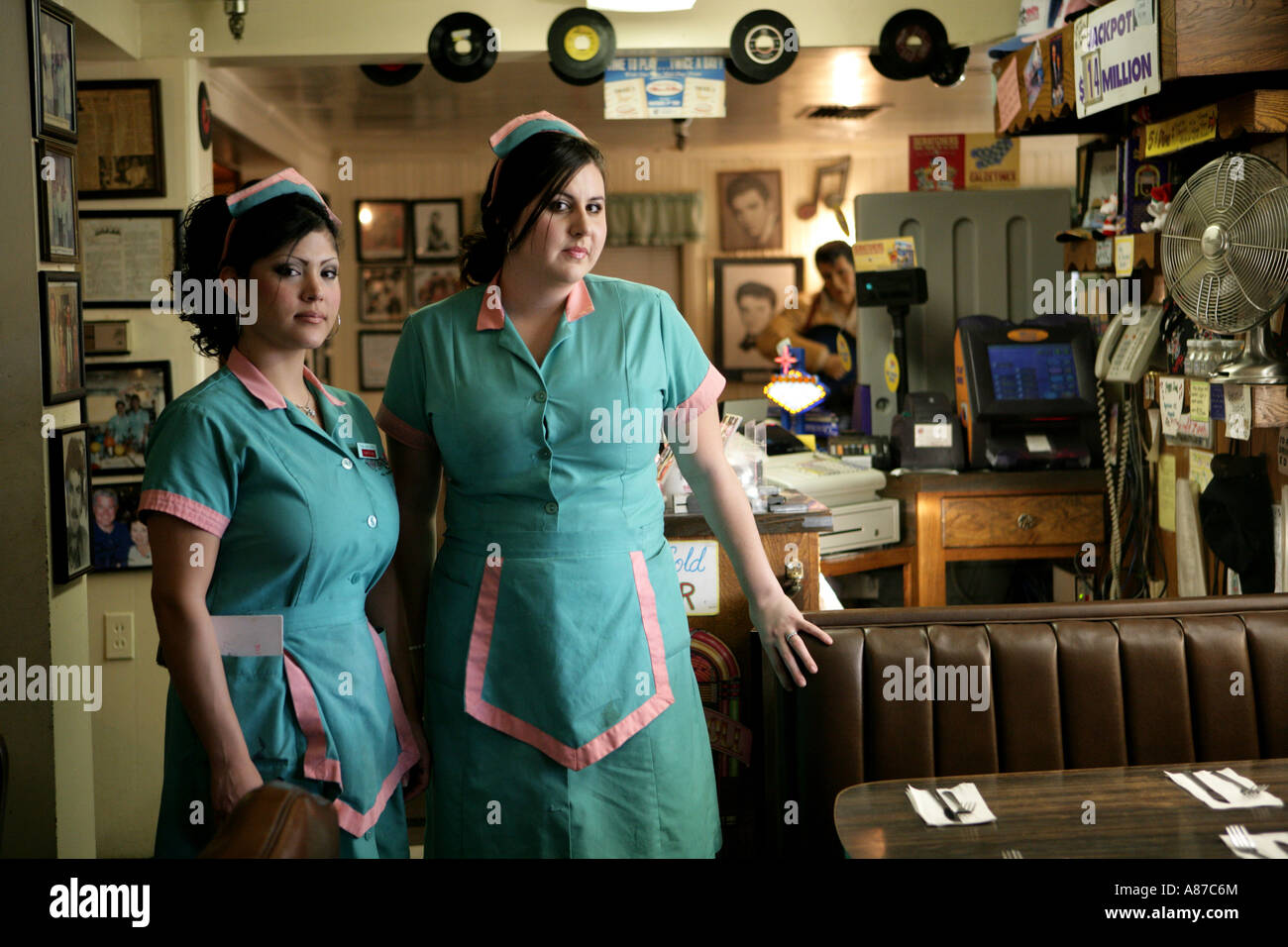 Waitress waitresses server servers servers hi-res stock photography and ...