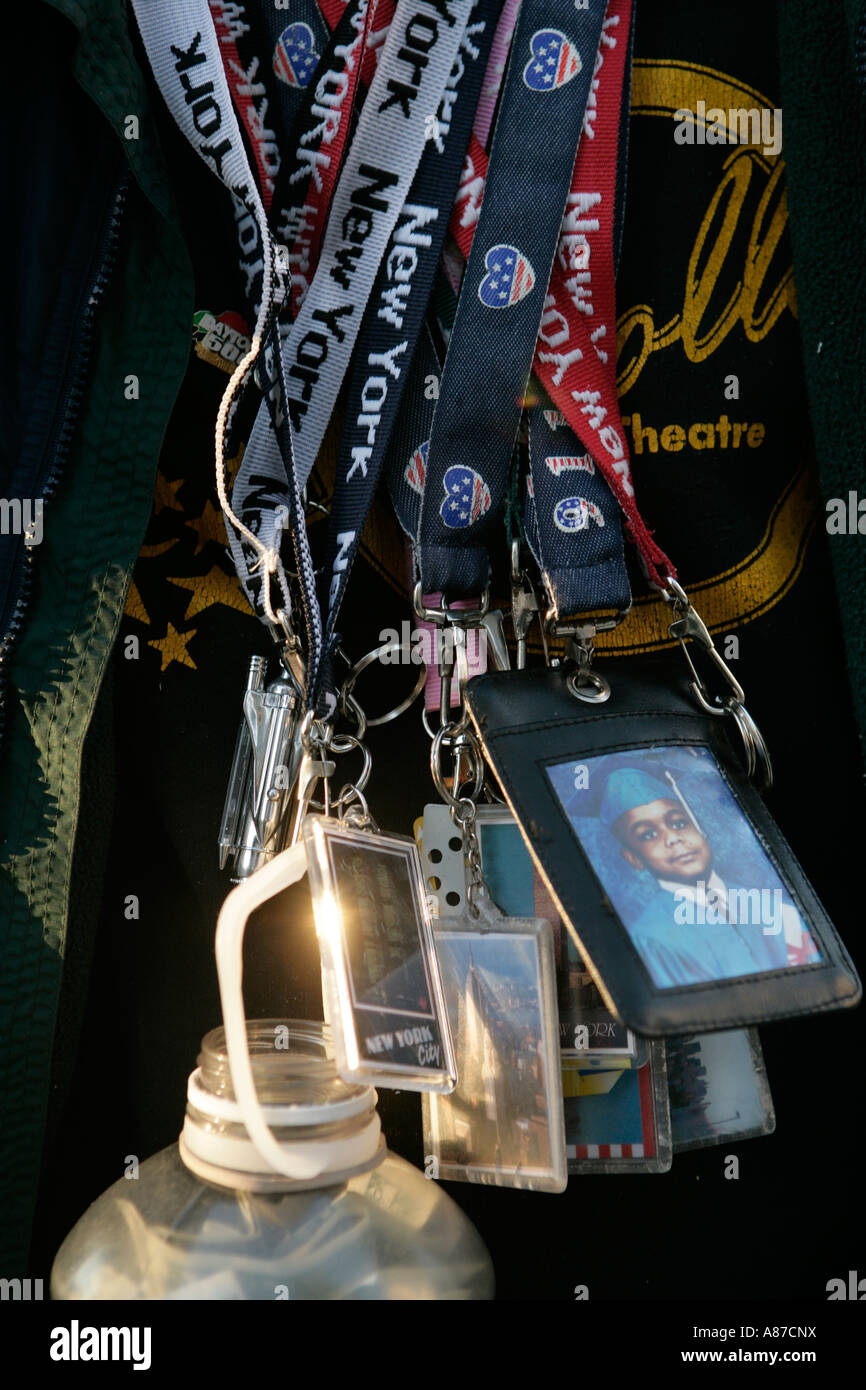 Identity cards hanging over jar, close-up Stock Photo - Alamy