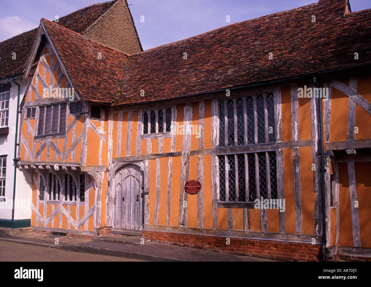 Little hall Lavenham Suffolk England Stock Photo - Alamy