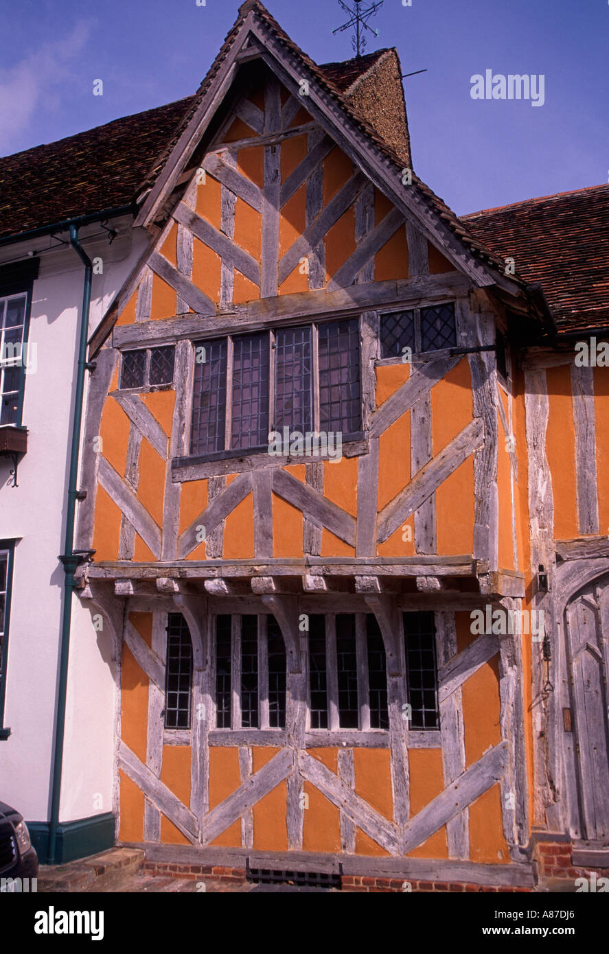 Little hall Lavenham Suffolk England Stock Photo - Alamy