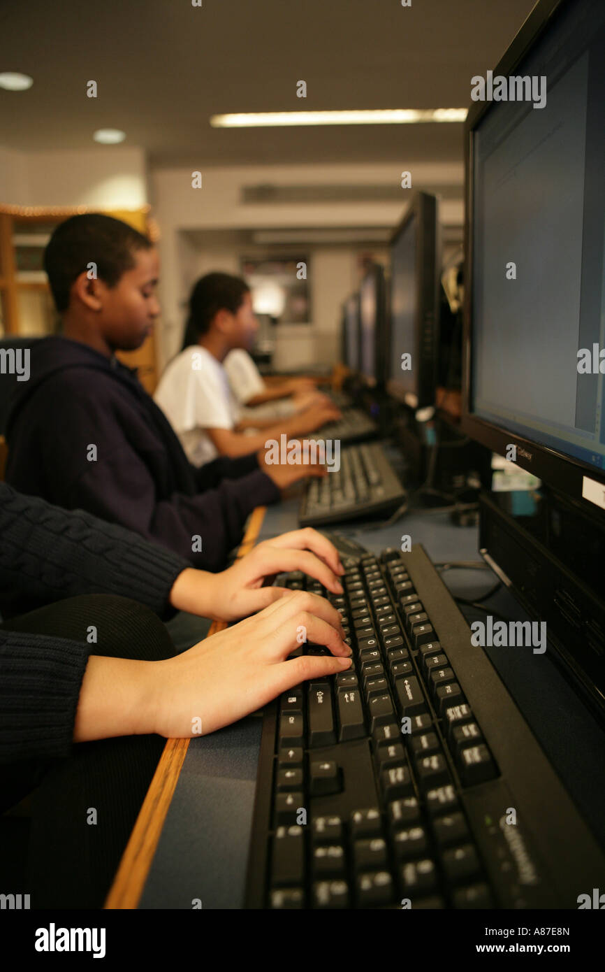 Child girl years something typing hi-res stock photography and images ...