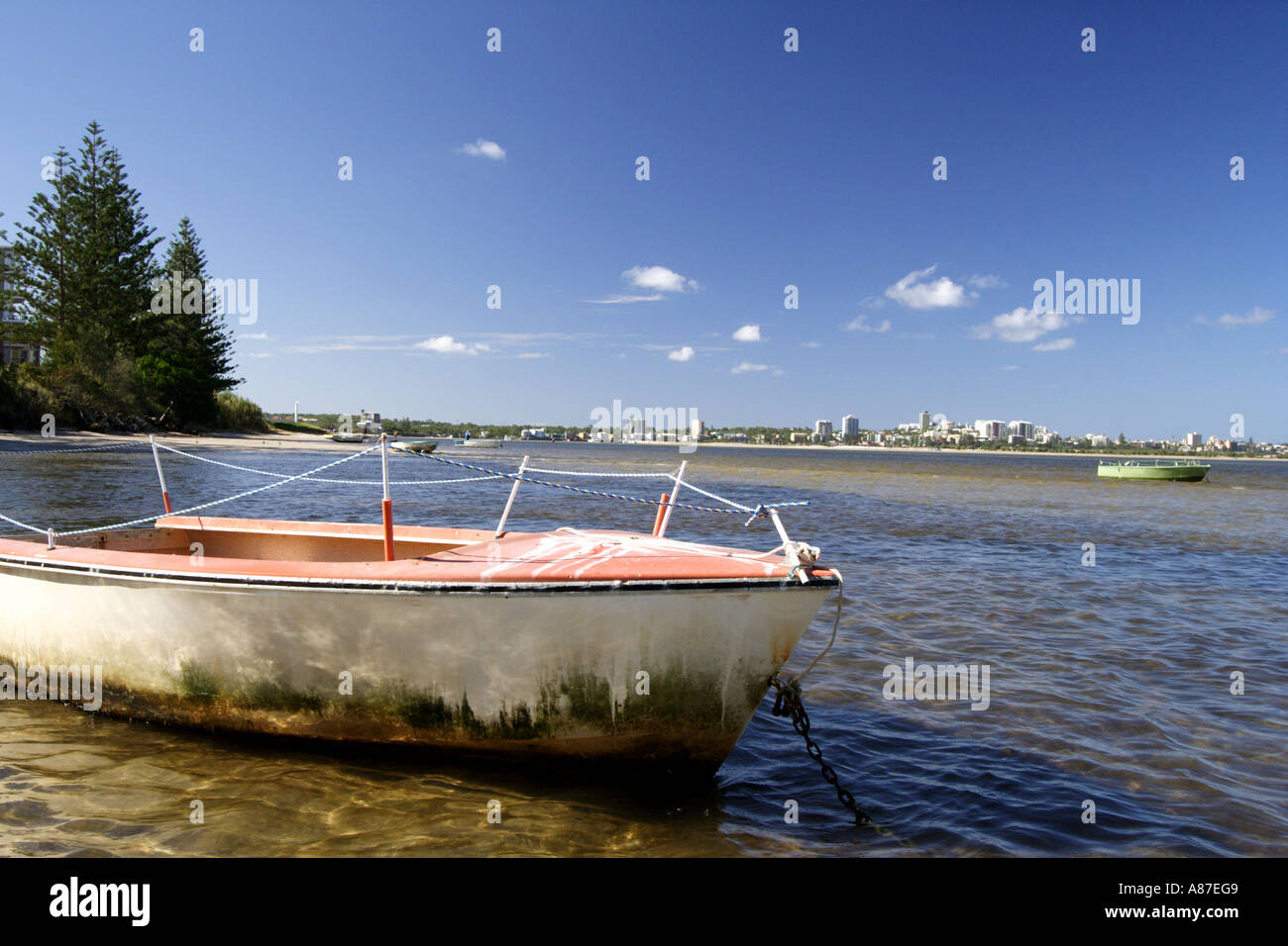 OLD DINGHY SUNSHINE COAST QUEENSLAND AUSTRALIA BAPDA6772 Stock Photo ...