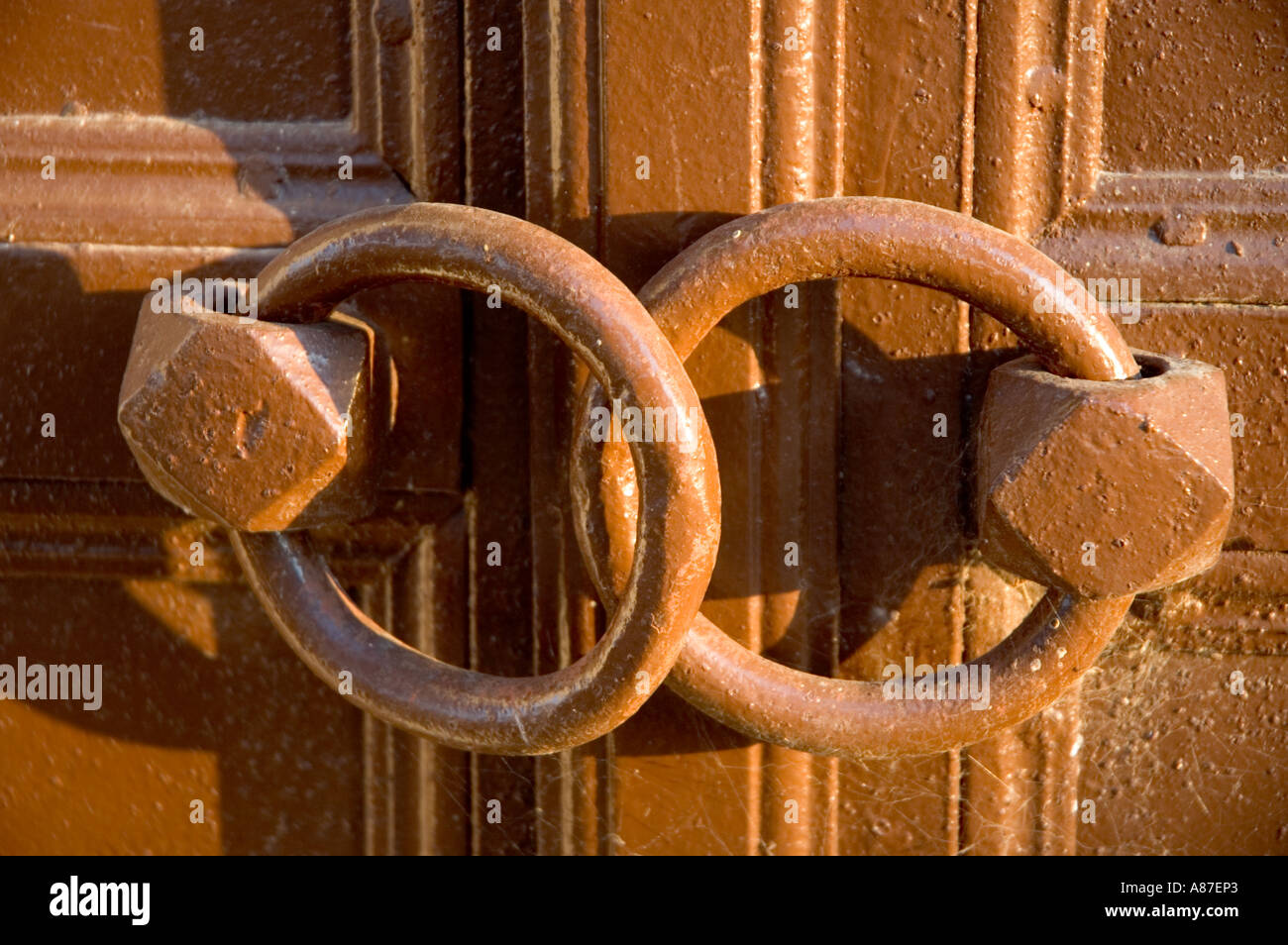 door with cringles Stock Photo - Alamy