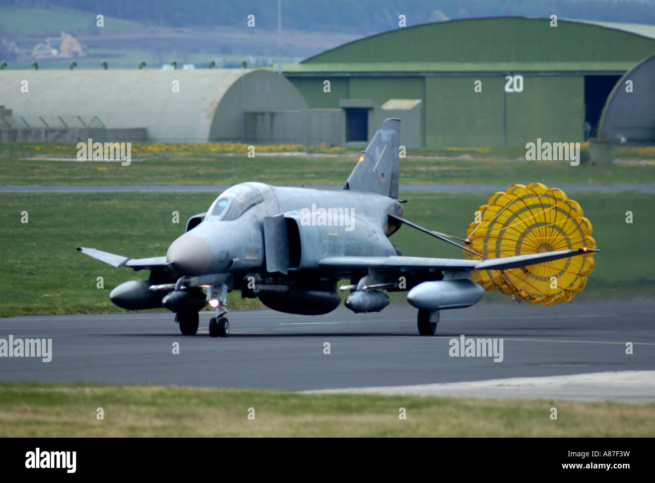 The McDonnell Douglas F-4 Phantom F-4F of the German Air Force Stock ...