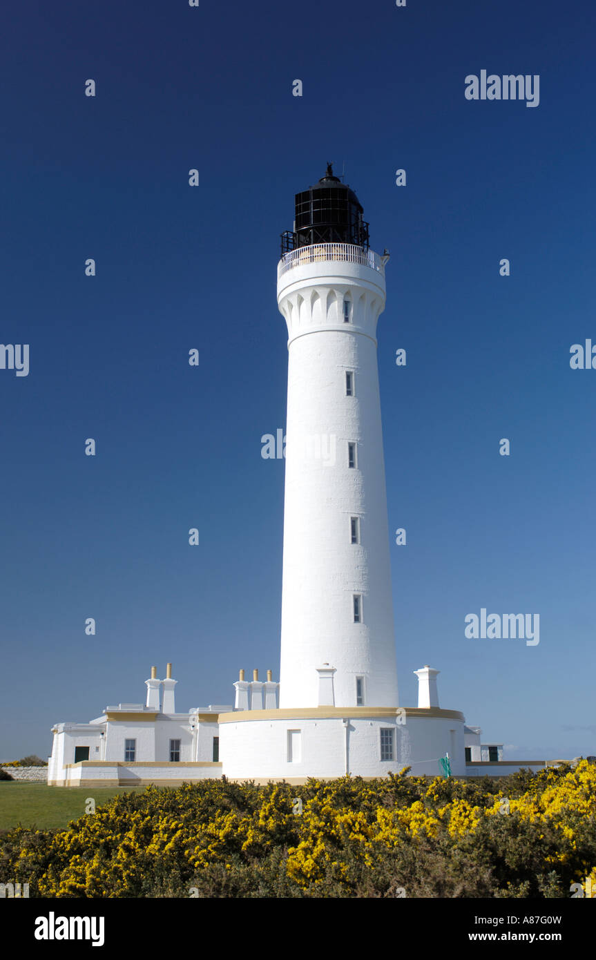 Covesea Skerries Lighthouse Lossiemouth Moary Grampian Region Scotland ...