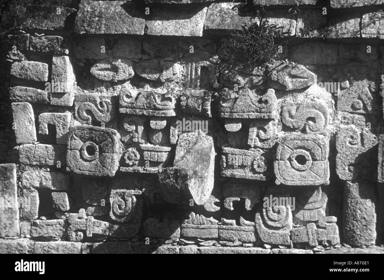 Chuc god at Uxmal Stock Photo - Alamy