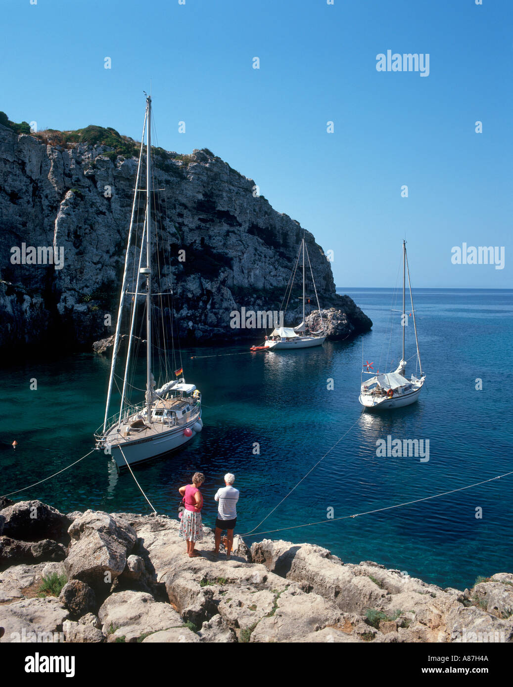 Calas coves menorca hi-res stock photography and images - Alamy