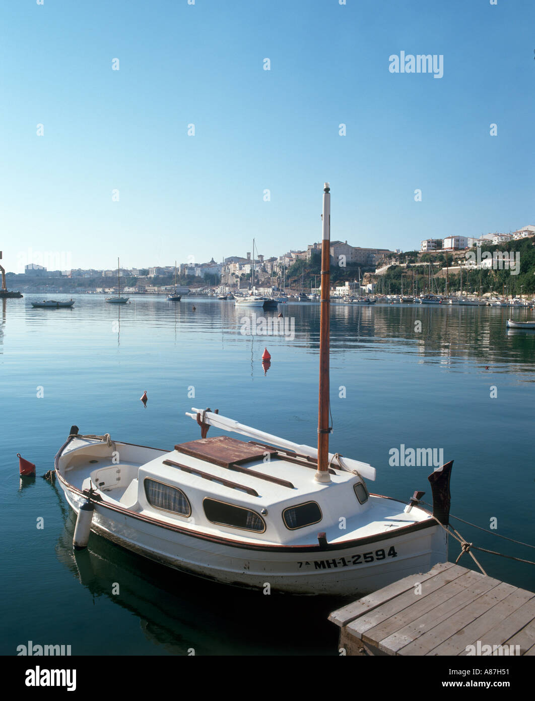 Mahon harbour menorca hi-res stock photography and images - Alamy