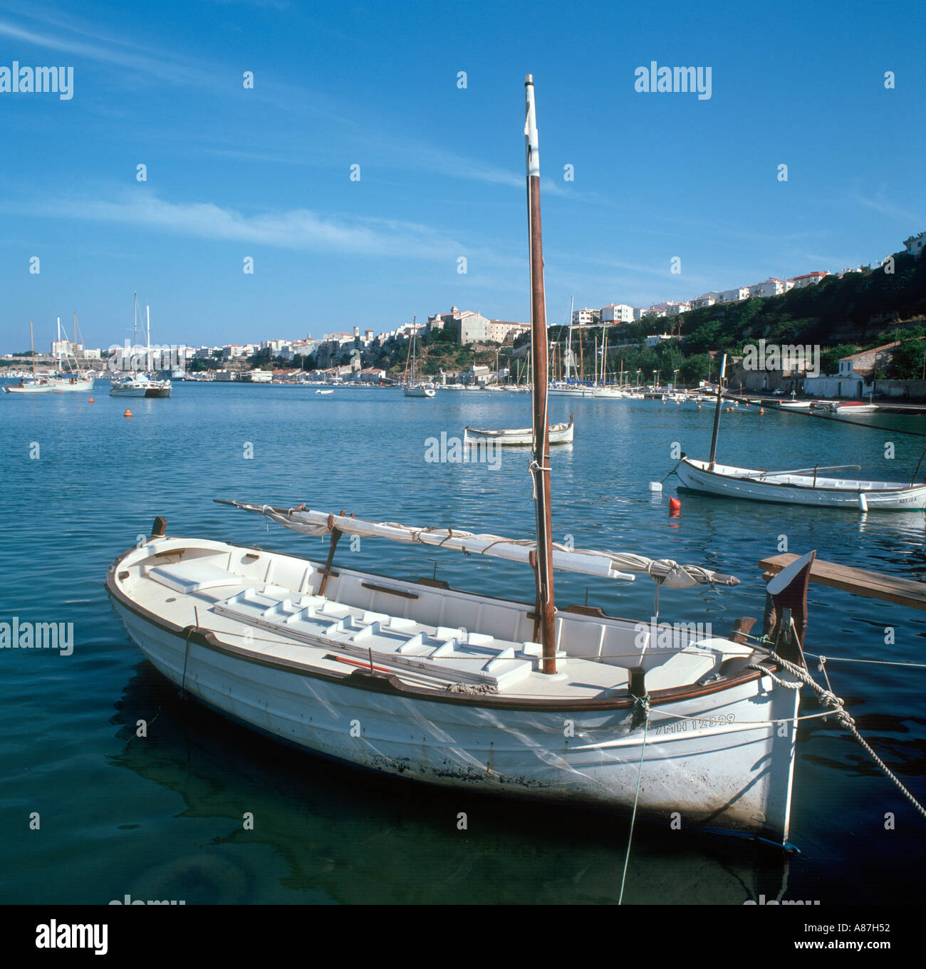 Mahon harbour menorca hi-res stock photography and images - Alamy