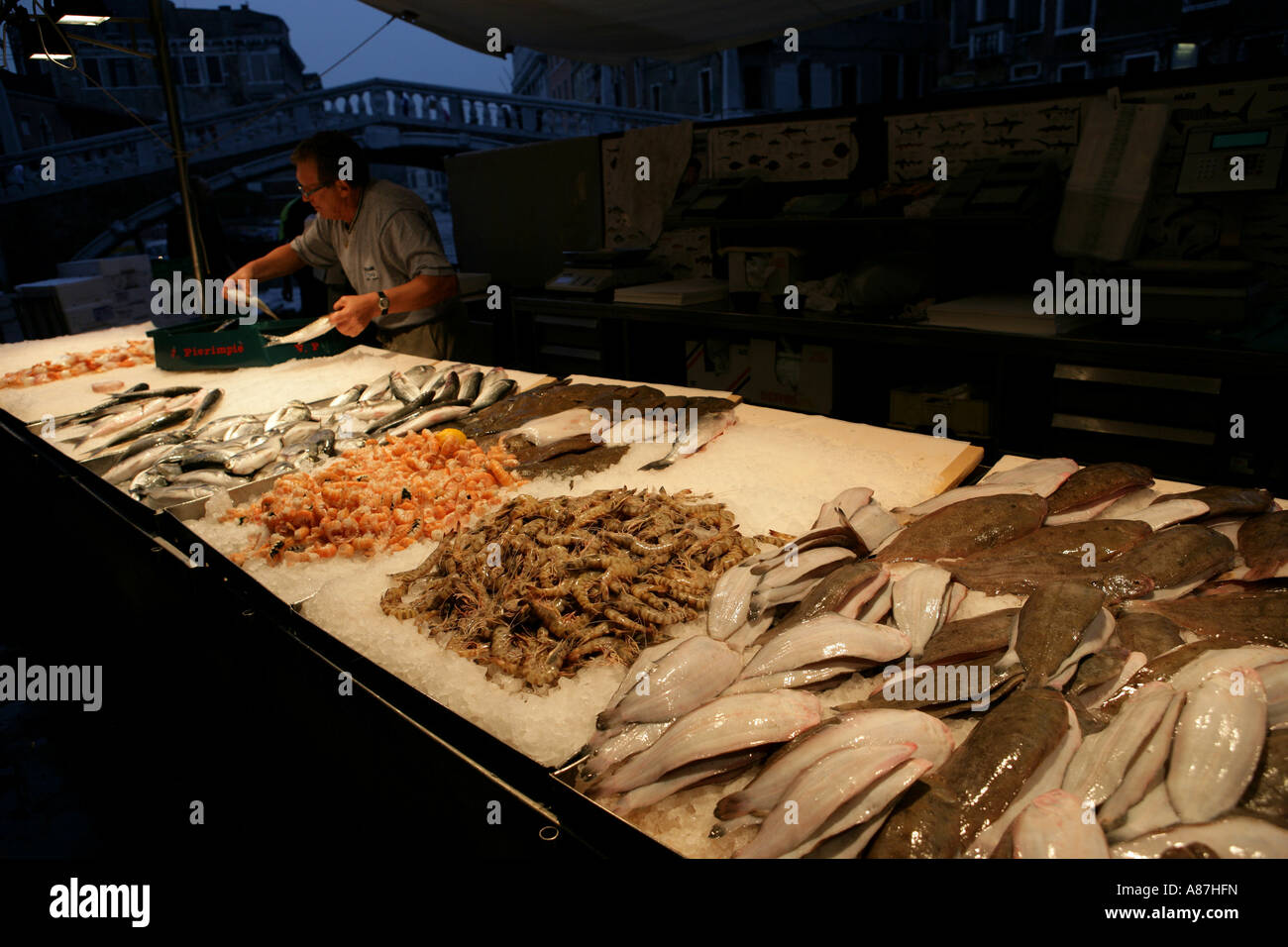 Fish arranged in stall sale hi-res stock photography and images - Alamy