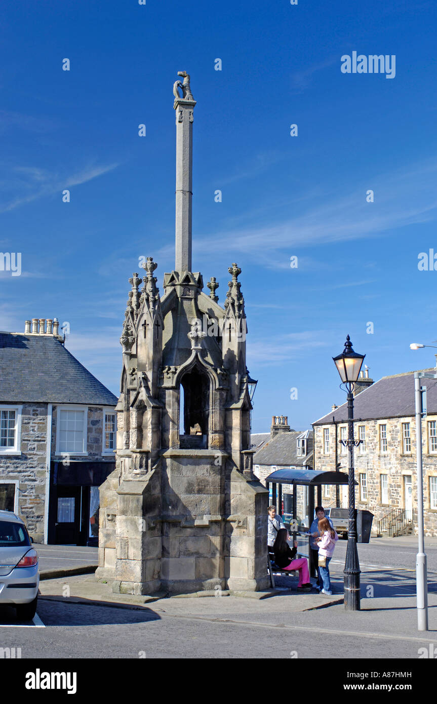 Dufftown Square in north east of Scotland, around 17 miles from Elgin ...