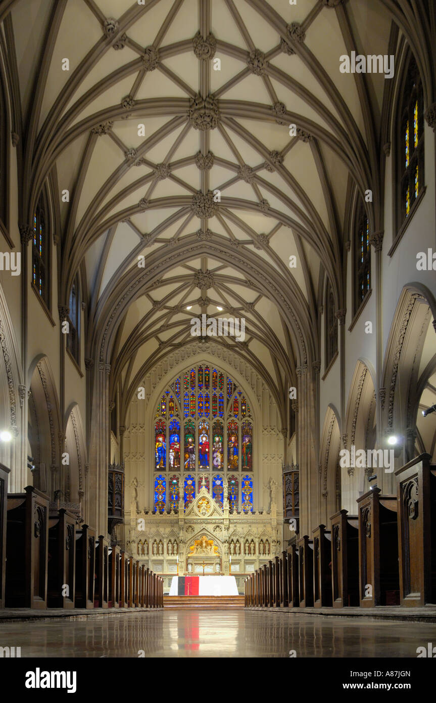 Interior trinity church manhattan new hi-res stock photography and ...