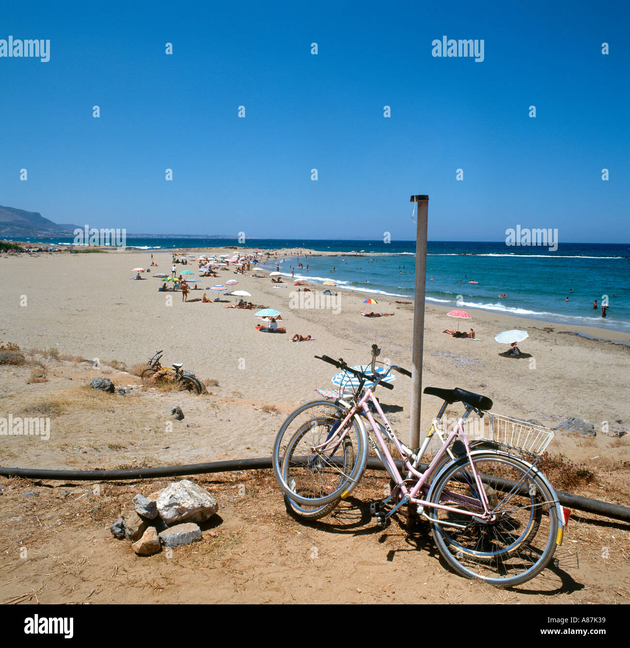 Malia beaches hi-res stock photography and images - Alamy