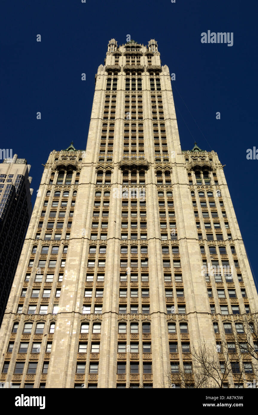 Woolworth building new york city hi-res stock photography and images ...
