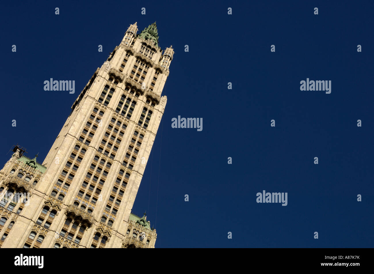Woolworth building new york city hi-res stock photography and images ...