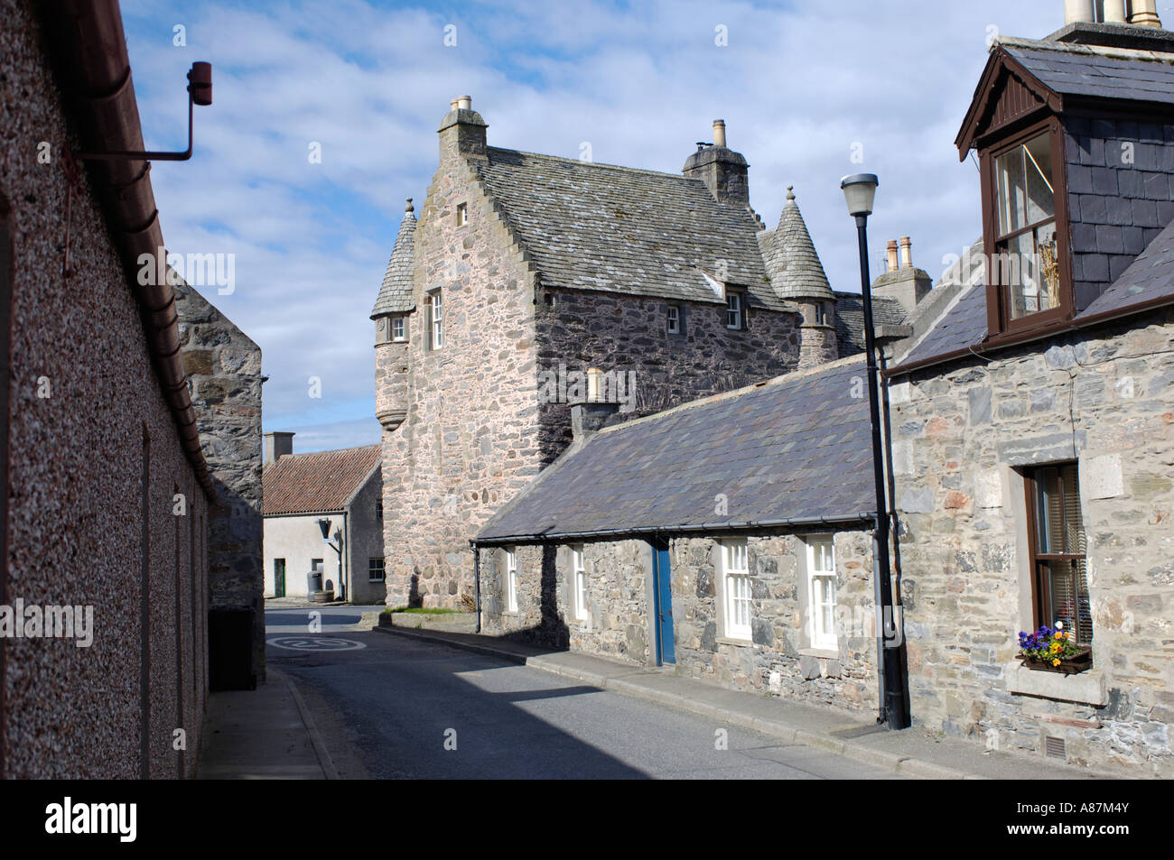 Fordyce Castle Grampian located in the centre of Fordyce Village is ...
