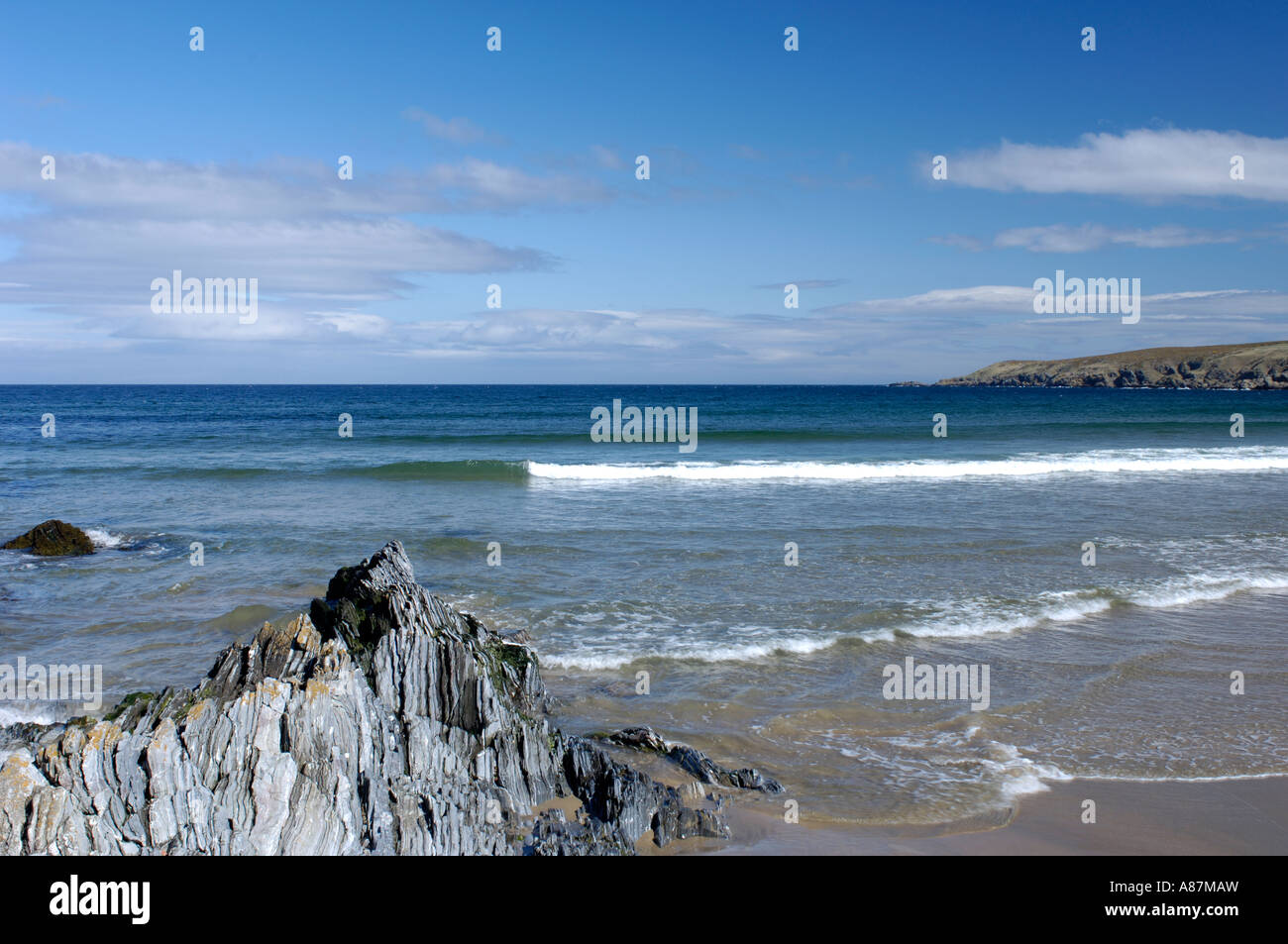 Long waves roll in shallow hi-res stock photography and images - Alamy
