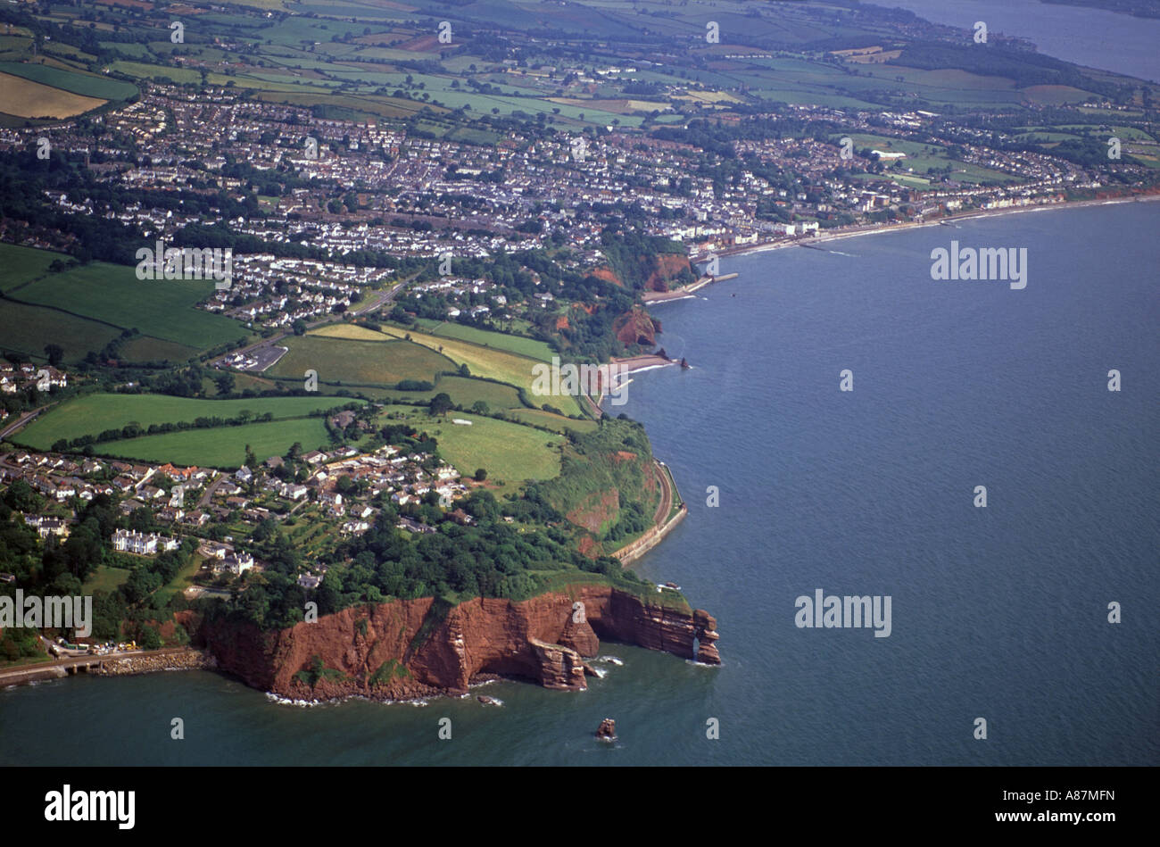 Newton abbot aerial hi-res stock photography and images - Alamy