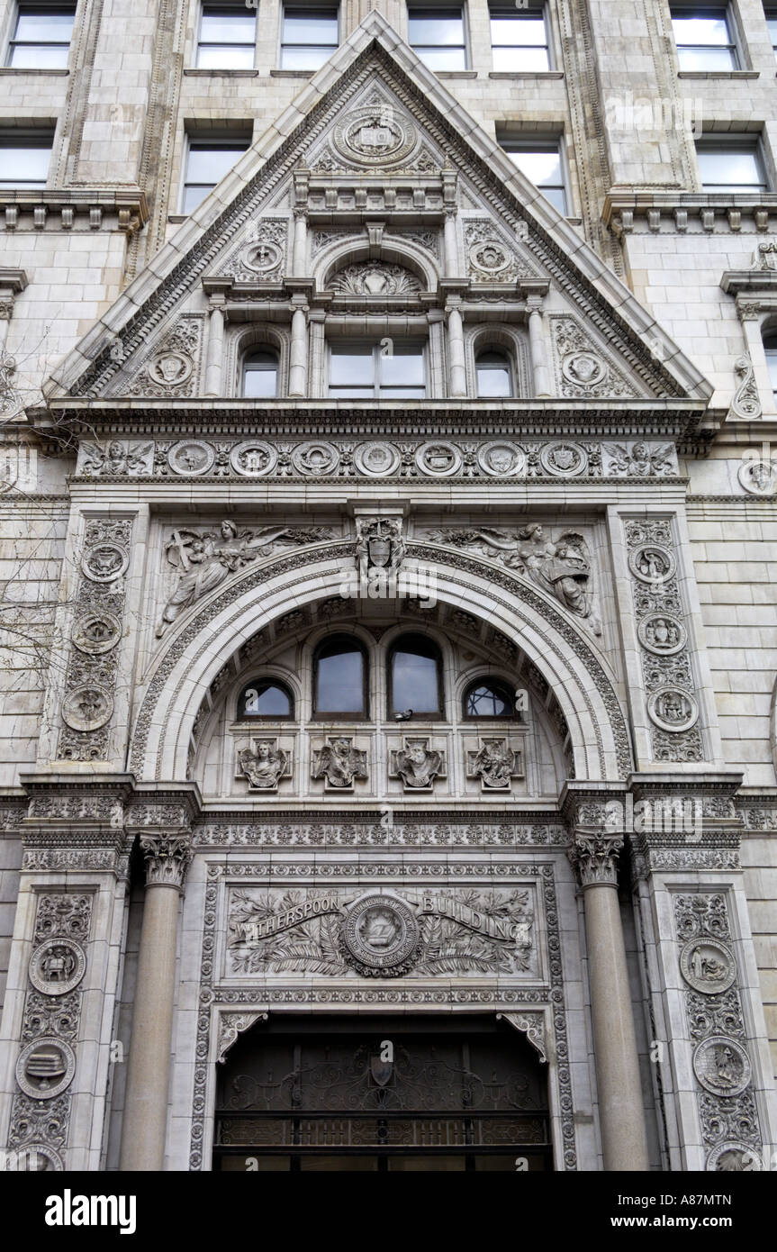 Witherspoon building Philadelphia Pennsylvania USA Stock Photo - Alamy