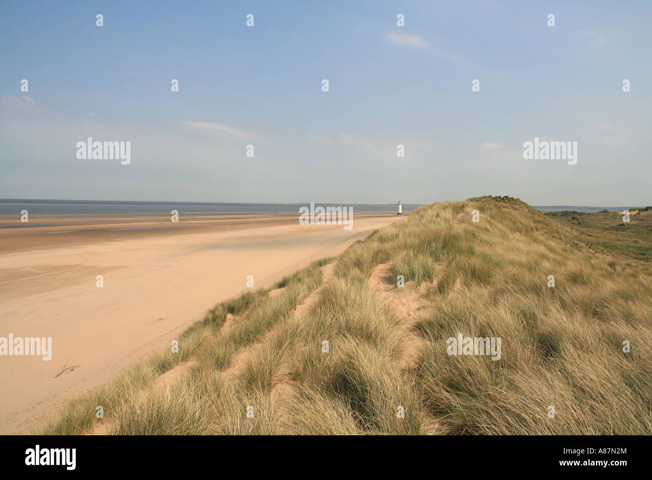 Sand dunes talacre beach point hi-res stock photography and images - Alamy