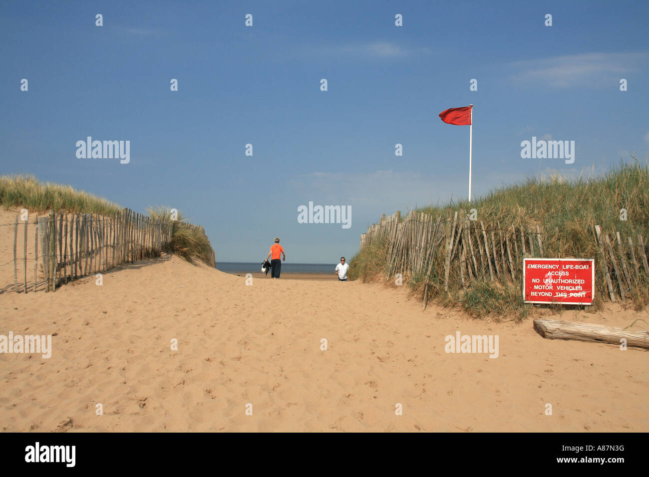 Sand dunes talacre flutter hi-res stock photography and images - Alamy