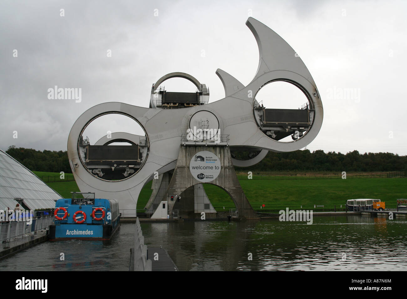 The Falkirk Wheel, Falkirk, Scotland Stock Photo - Alamy