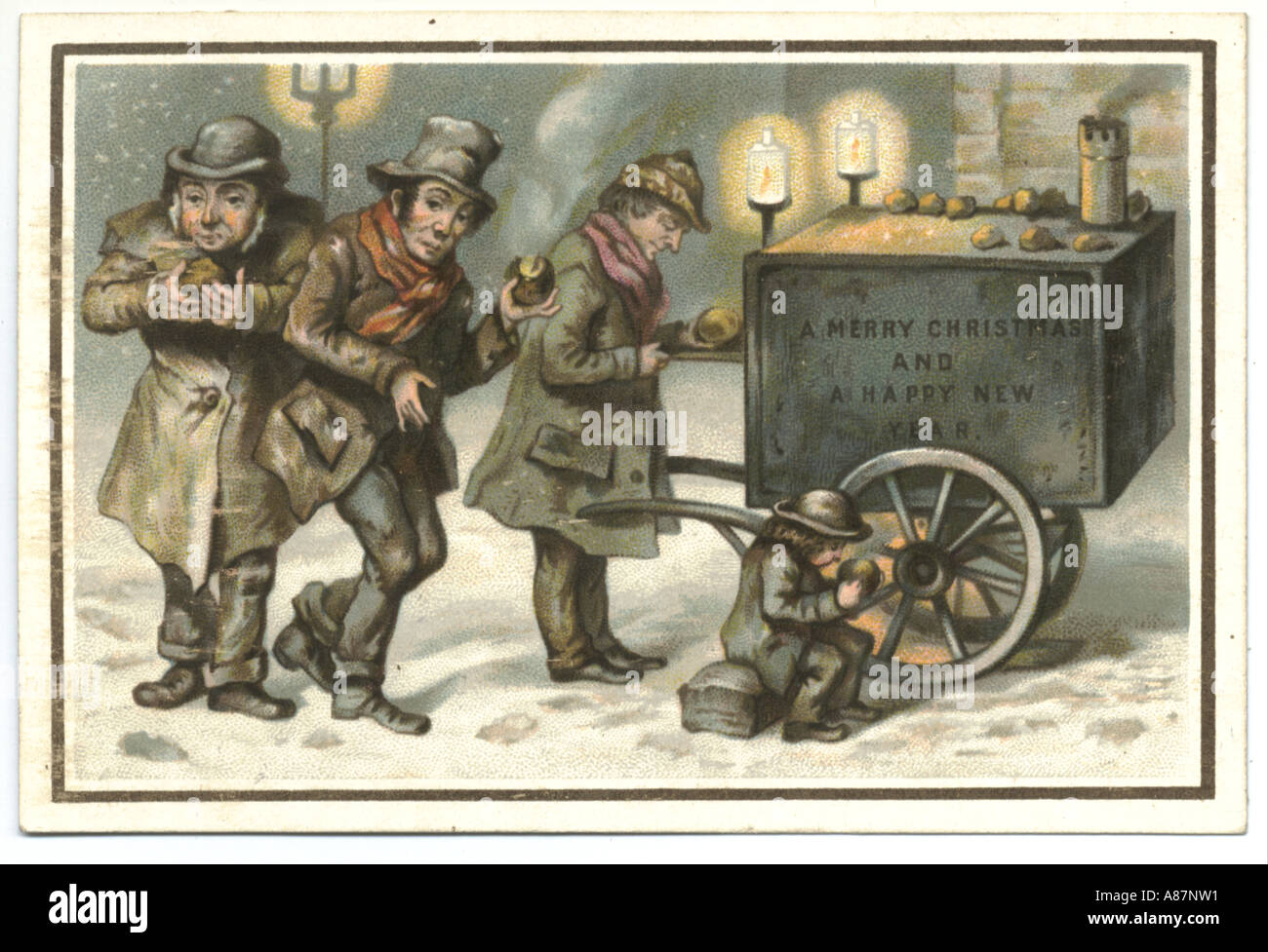 Victorian poor christmas hi-res stock photography and images - Alamy