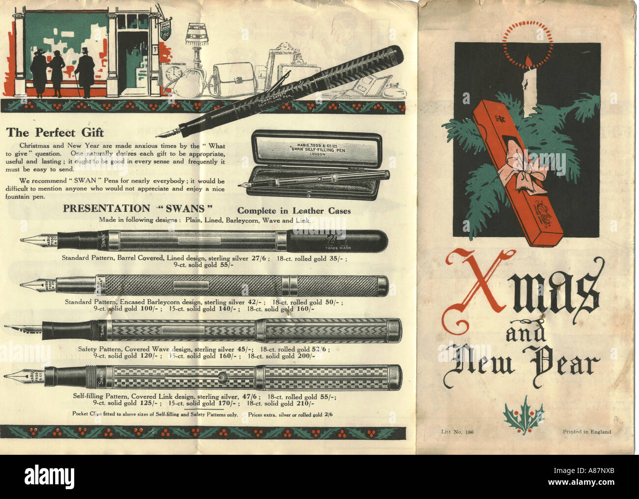 1920s christmas advertising hi-res stock photography and images - Alamy