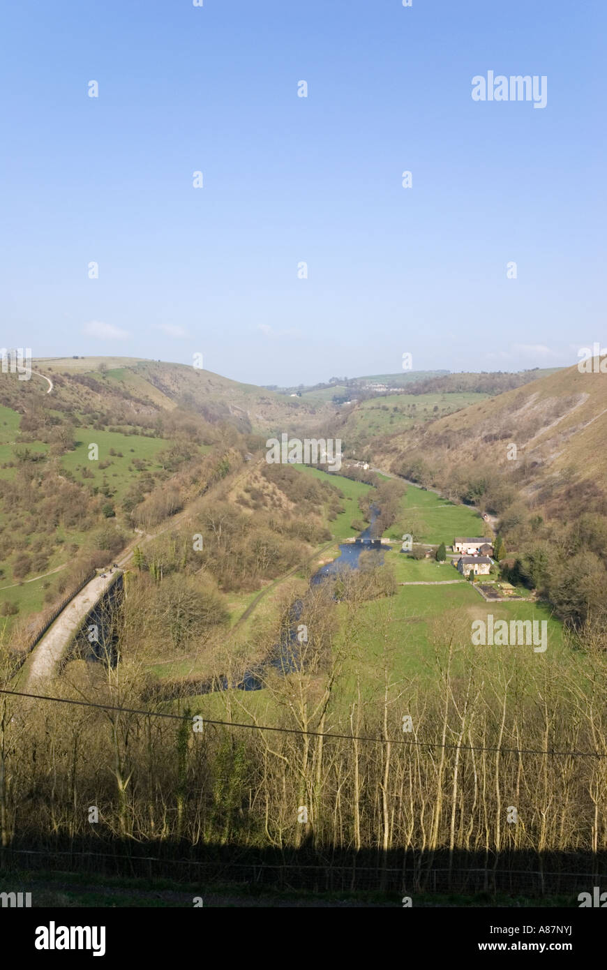 View of Monsal Head Stock Photo - Alamy