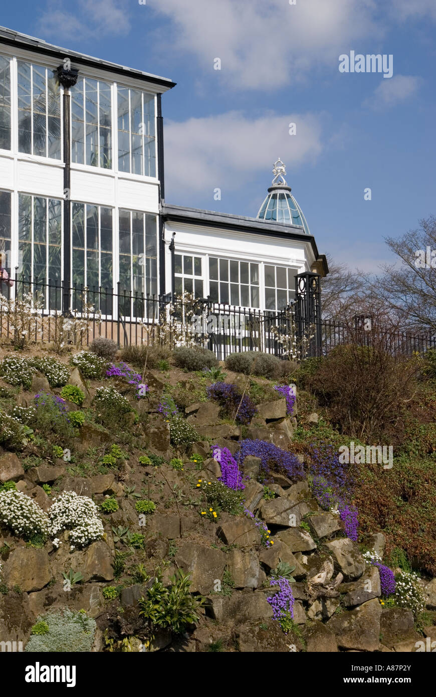 Rock Garden in Buxton Stock Photo - Alamy