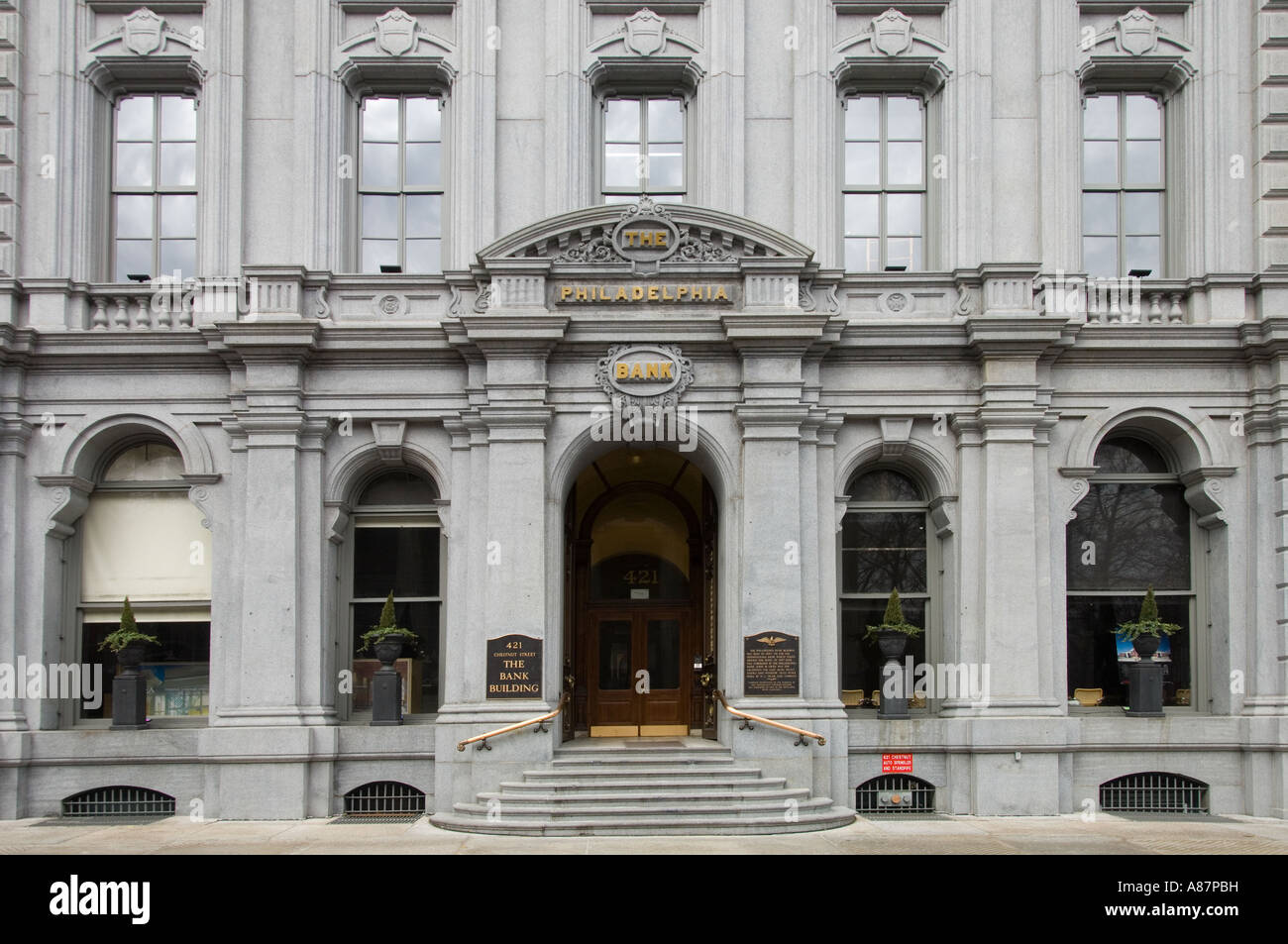 The Philadelphia Bank Pennsylvania USA Stock Photo - Alamy