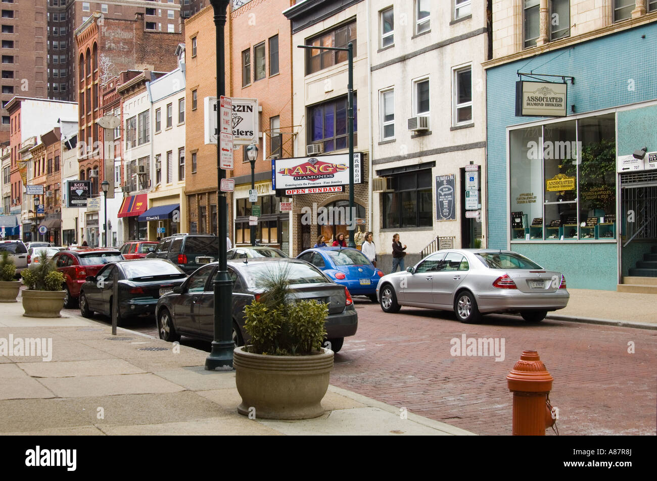 Sansom street hi-res stock photography and images - Alamy