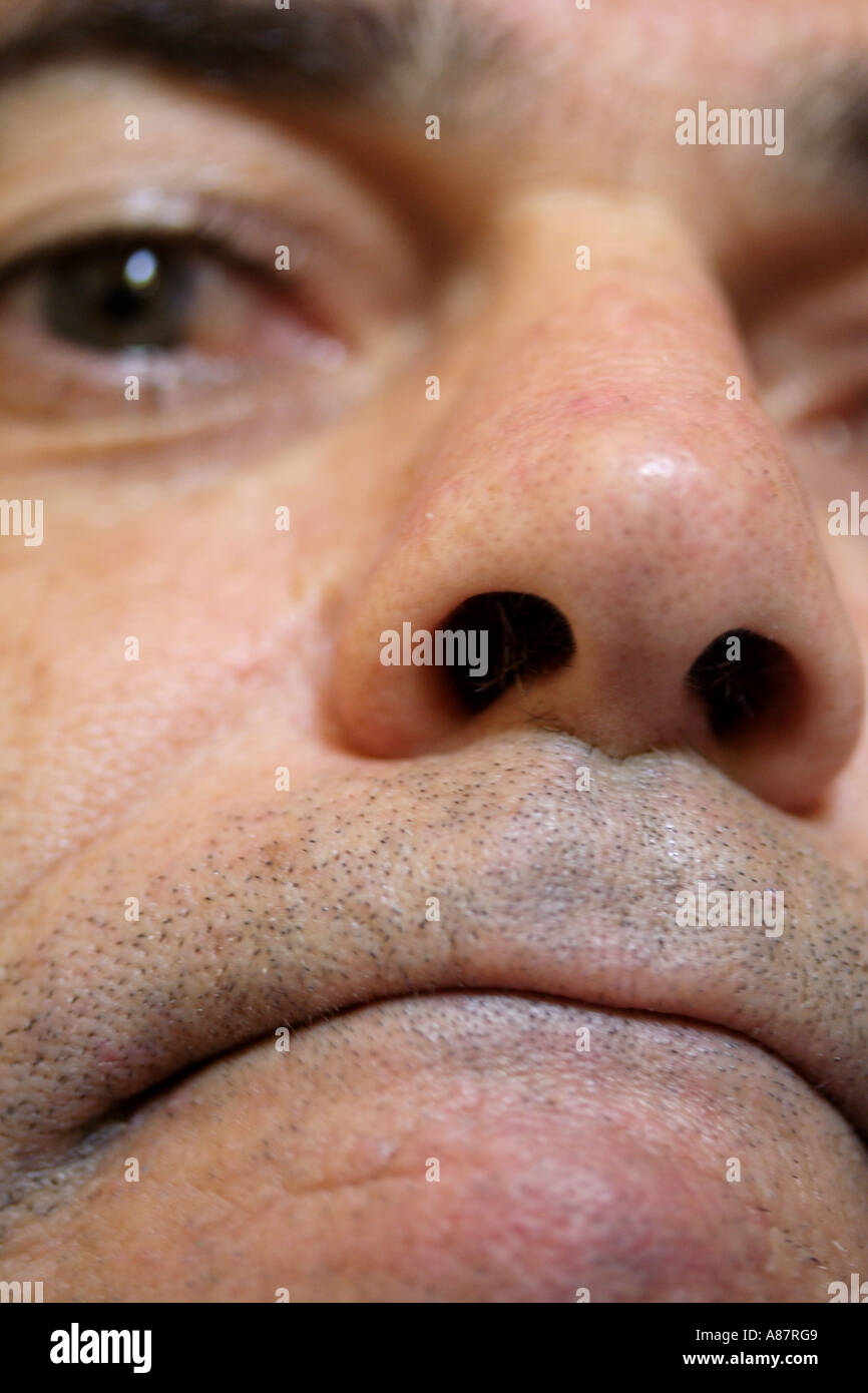 A FIFTY YEAR OLD MAN PULLING A FACE BAPDA6733 Stock Photo - Alamy