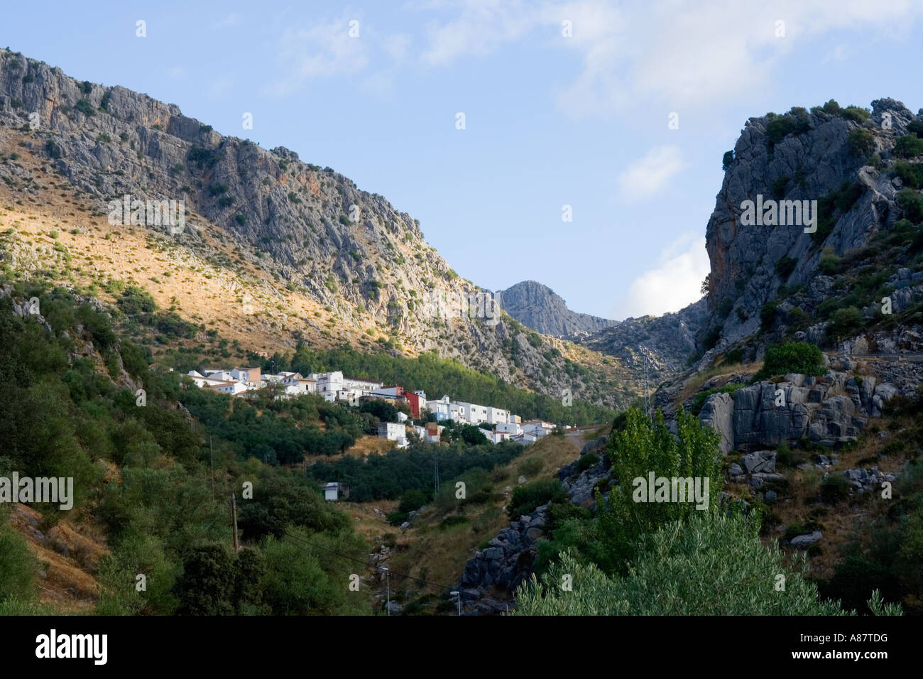 Benaojan Ronda Andalucia Spain Stock Photo - Alamy