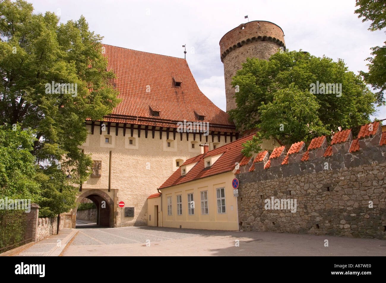 Bechyne gate tower kotnov tabor hi-res stock photography and images - Alamy