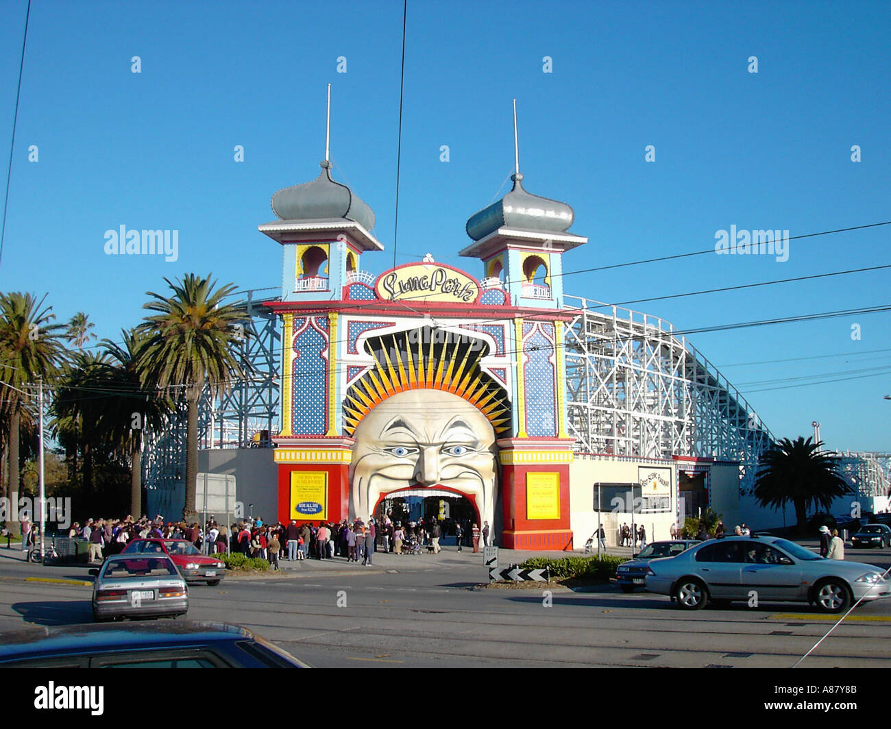 Luna Park Melbourne Stock Photo - Alamy