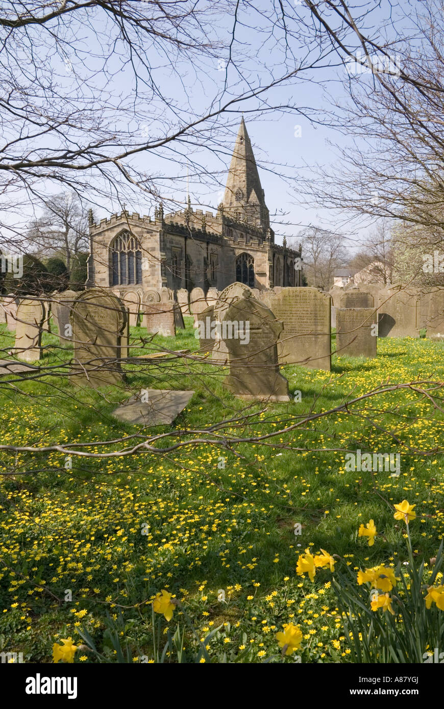 Hope Church in Springtime Stock Photo - Alamy