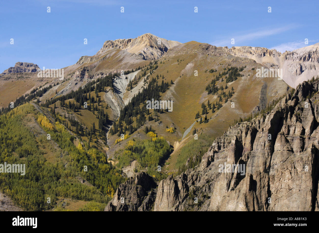 Telluride town colorado autumn hi-res stock photography and images - Alamy
