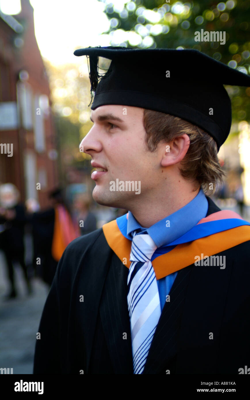 Male tertiary graduate hi-res stock photography and images - Alamy