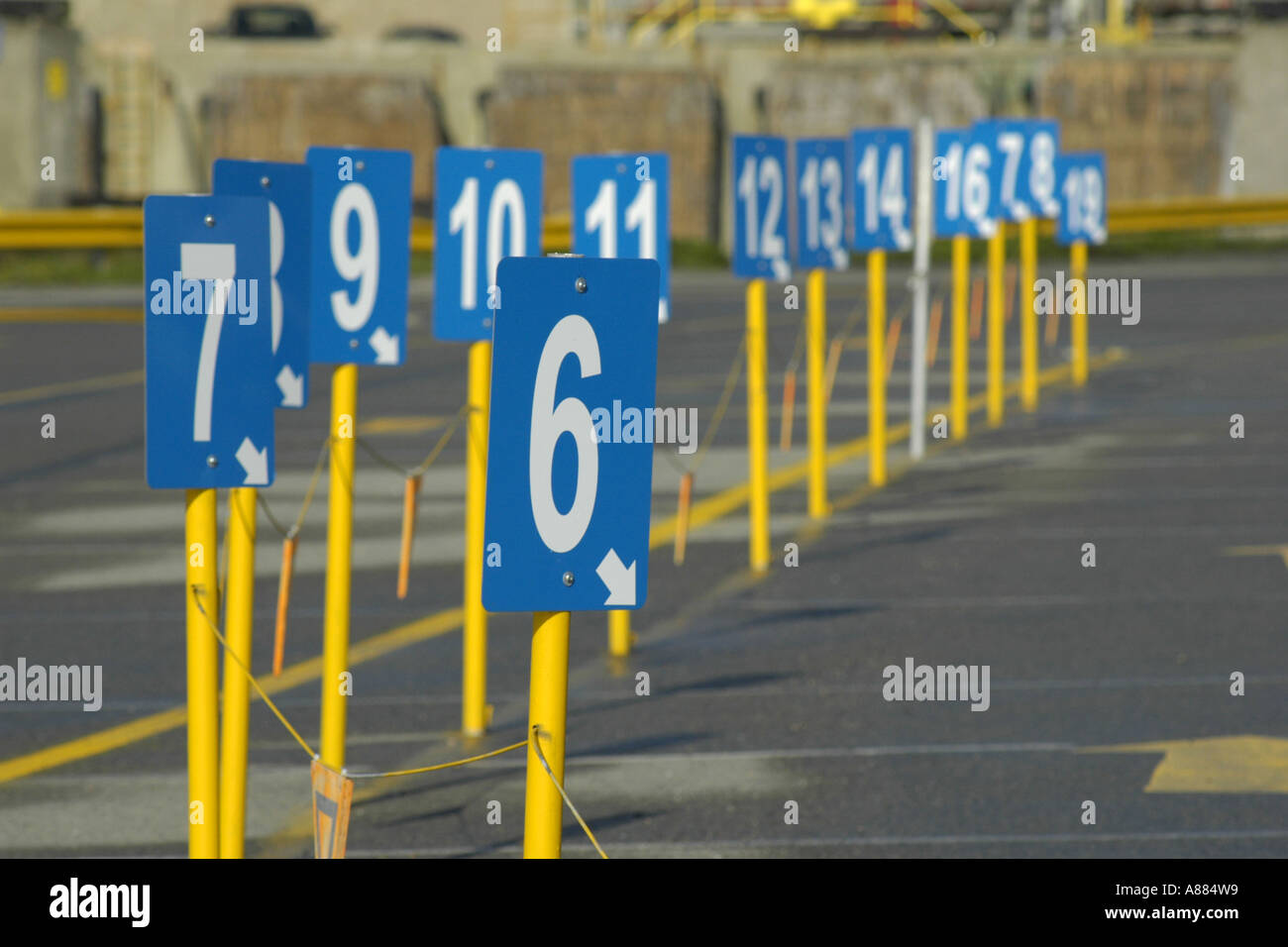 numbers in line Stock Photo - Alamy