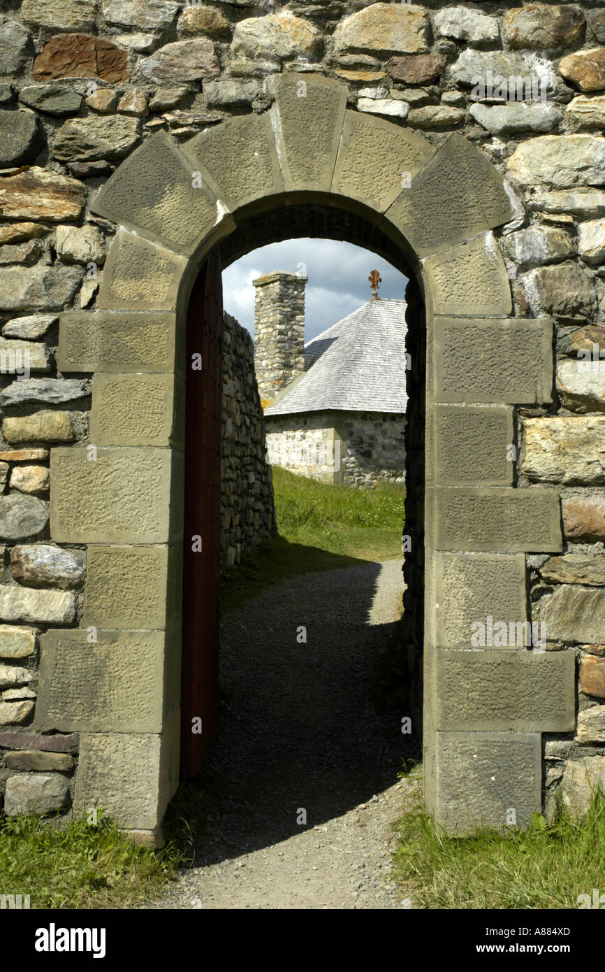 entrance to fort Stock Photo - Alamy