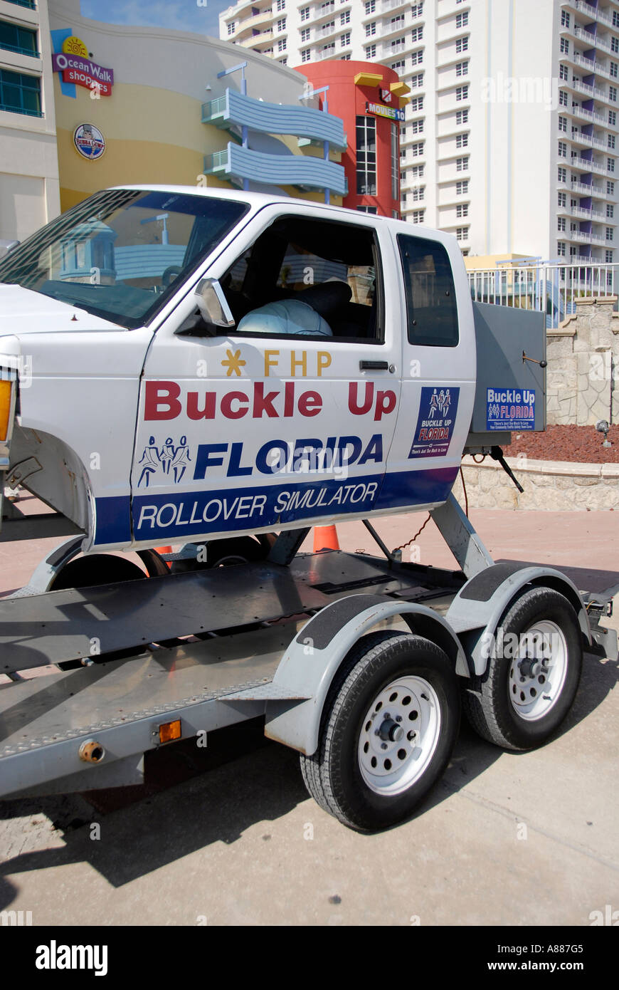 public demonstration and clinic with rollover simulator on the safe use ...