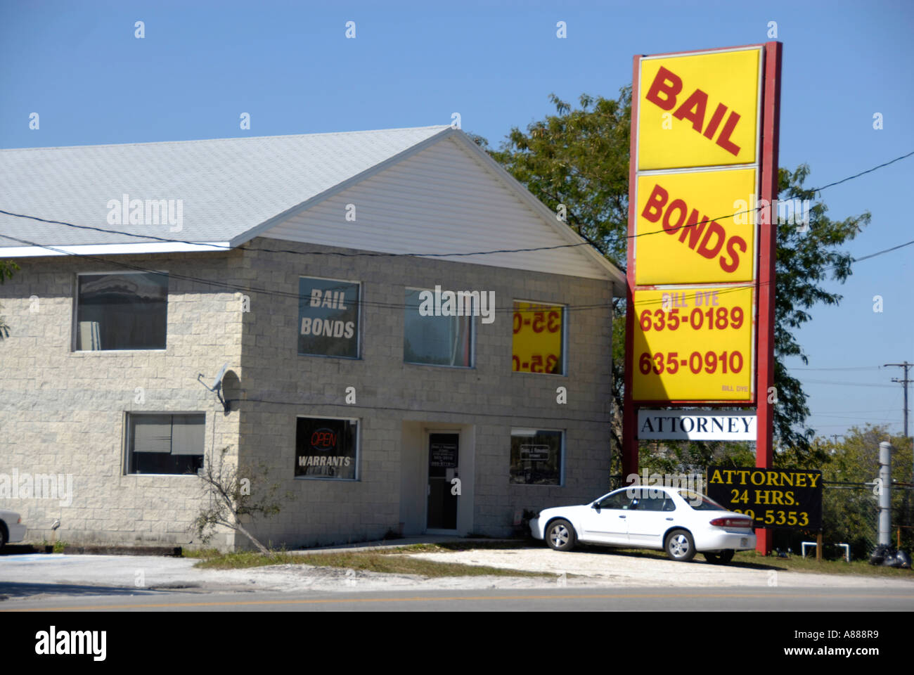 Bail bond office hi-res stock photography and images - Alamy
