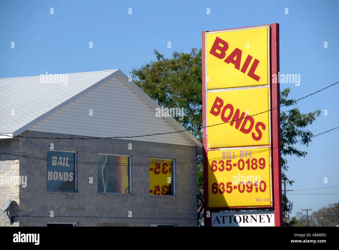 Bail bonds office hi-res stock photography and images - Alamy