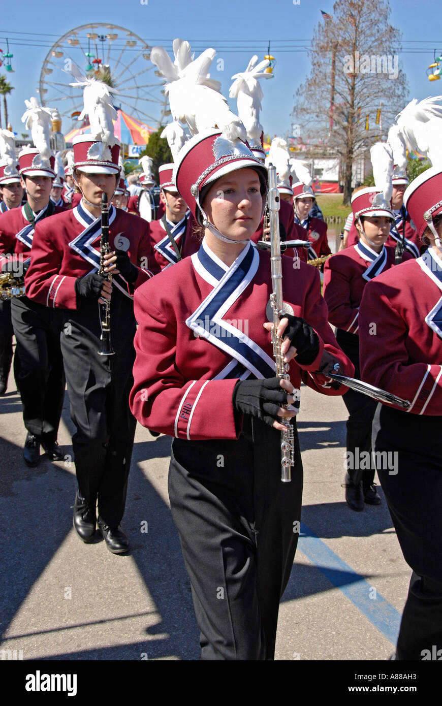 High school marching band hi-res stock photography and images - Alamy