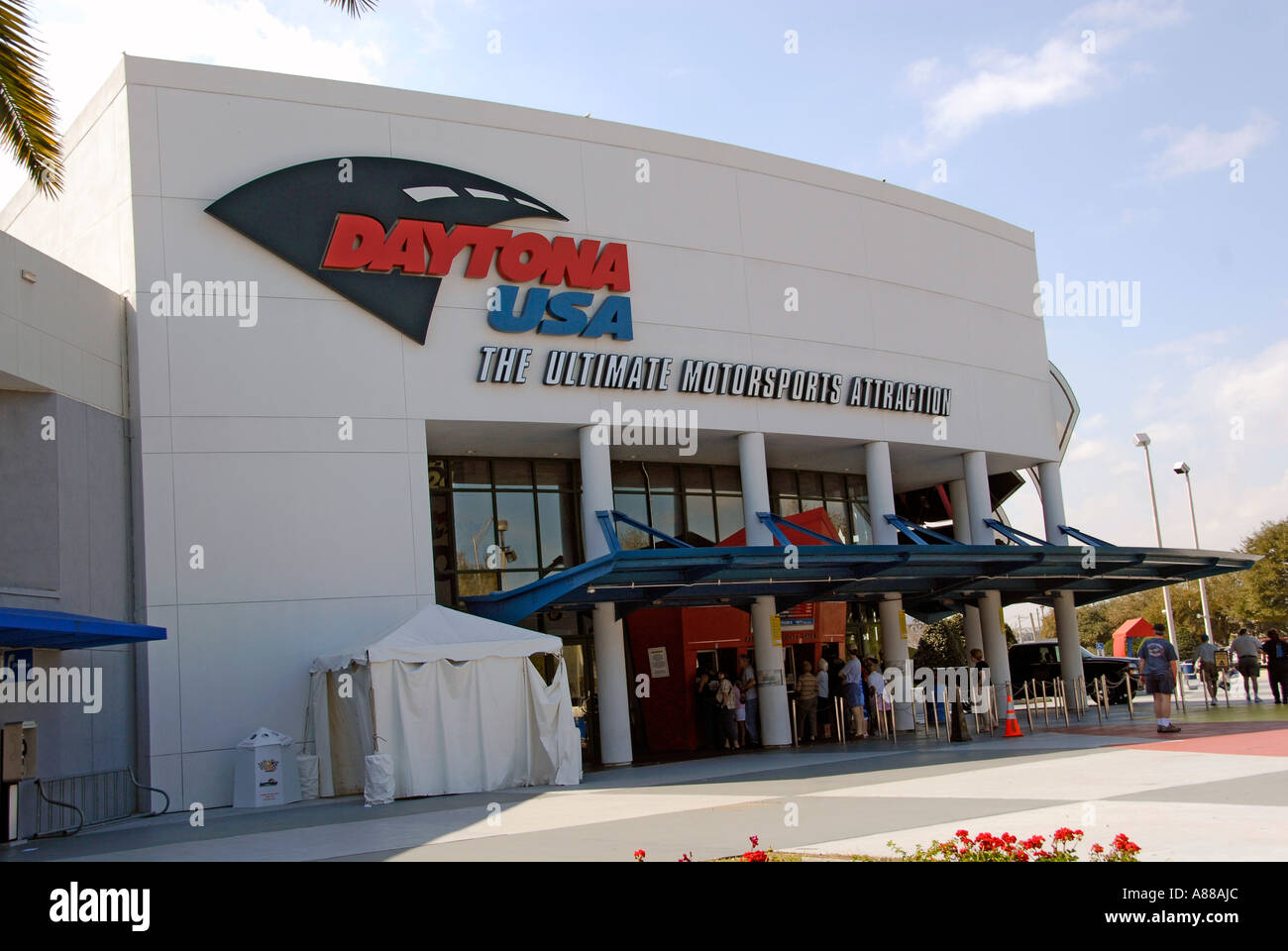 Daytona International Speedway and home of the Daytona 500 NASCAR ...