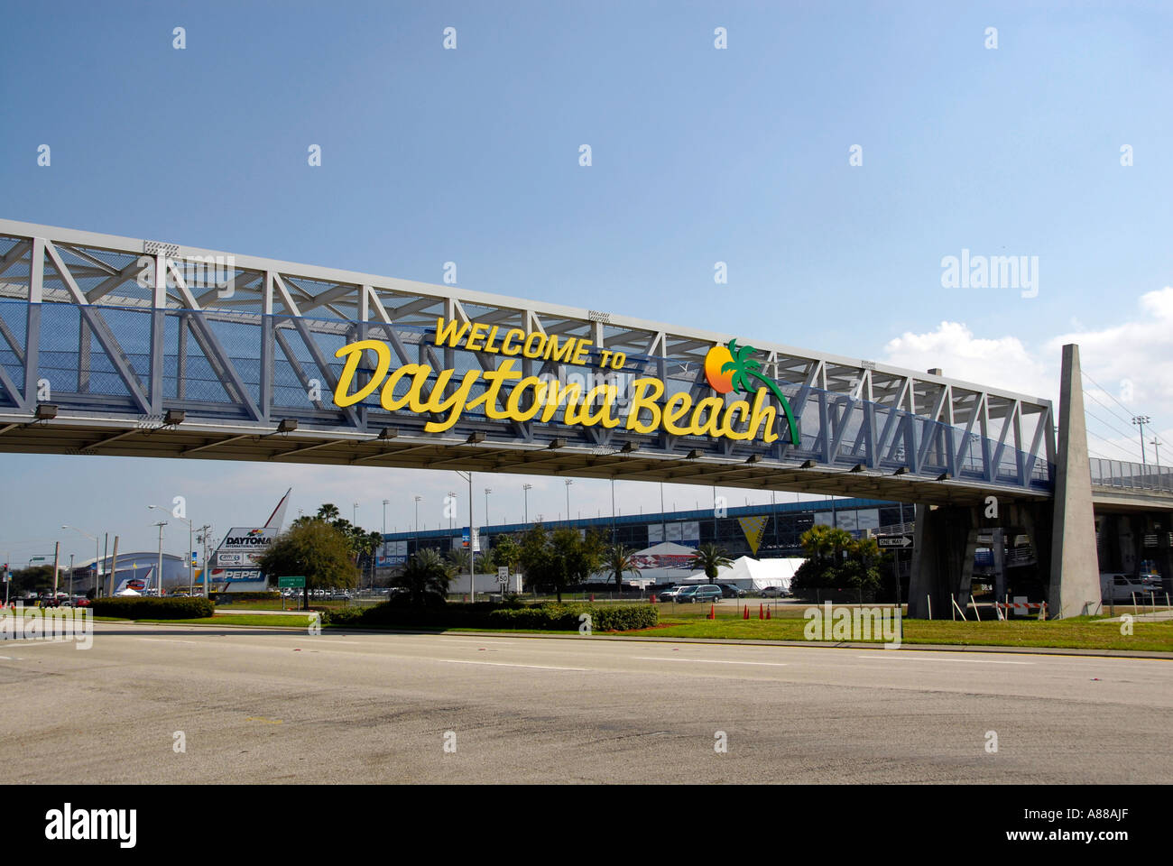 Daytona International Speedway and home of the Daytona 500 NASCAR ...